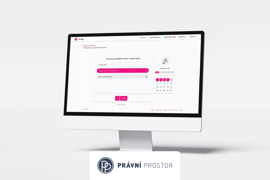 InLege - moderní vzdělávací platforma pro studium práv | Právní prostor